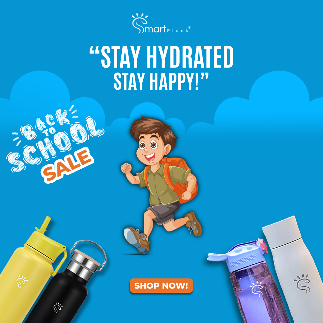 Back-to-School Sale Fun & Colorful Quality Water Bottles - Up to 70% Off!