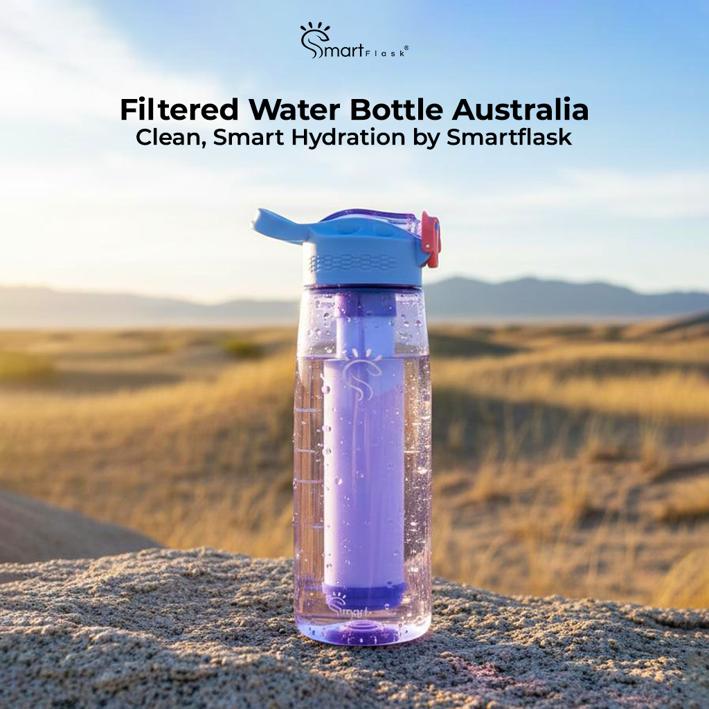 Filtered Water Bottle Australia | Clean, Smart Hydration by Smartflask