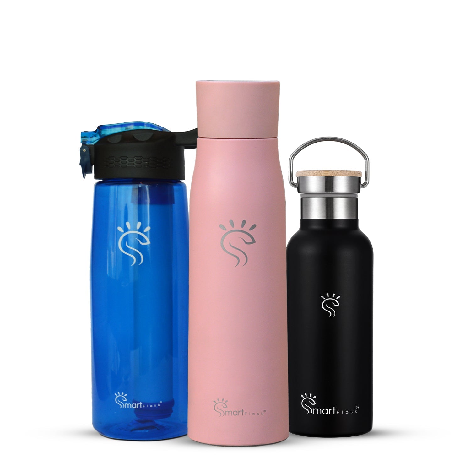 Smart Bottles Family Bundle | UV & Filtered Water Bottle