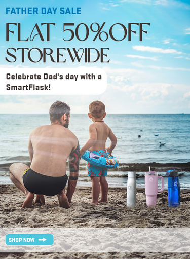 Smart Flask | Reusable & Self-Cleaning Water Bottles with UV-C Tech