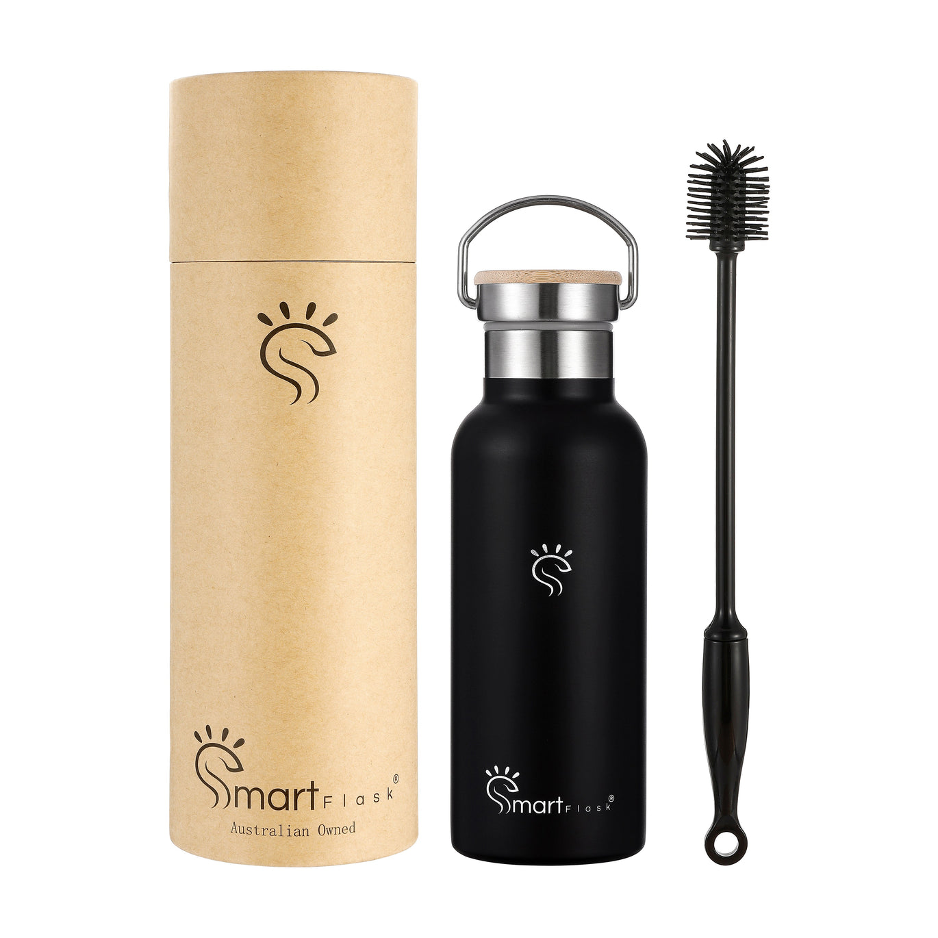 Smart Flask | Reusable & Self-Cleaning Water Bottles with UV-C Tech