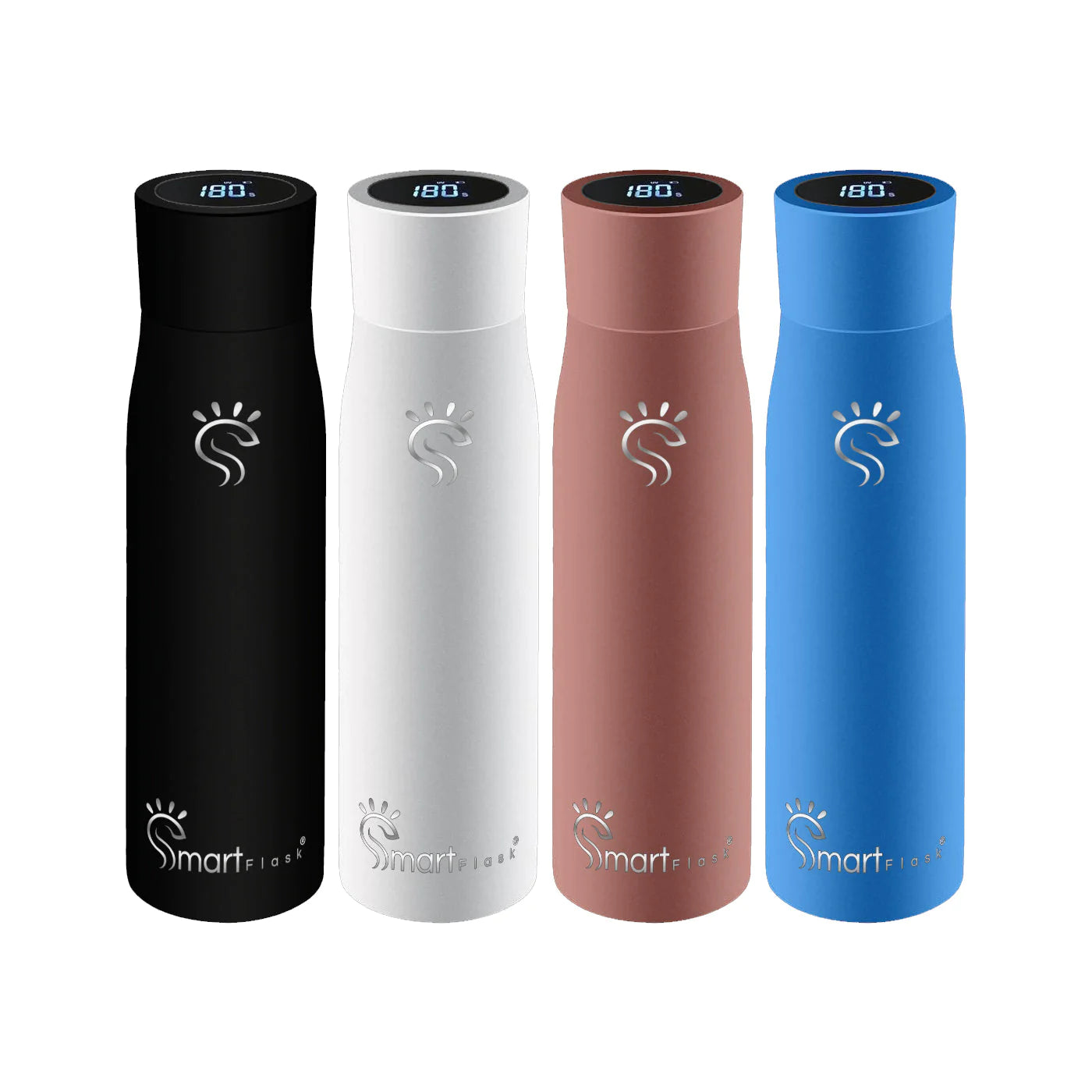 UV-C Self Cleaning Water Bottle | Temperature Display Bottle (500ml ...