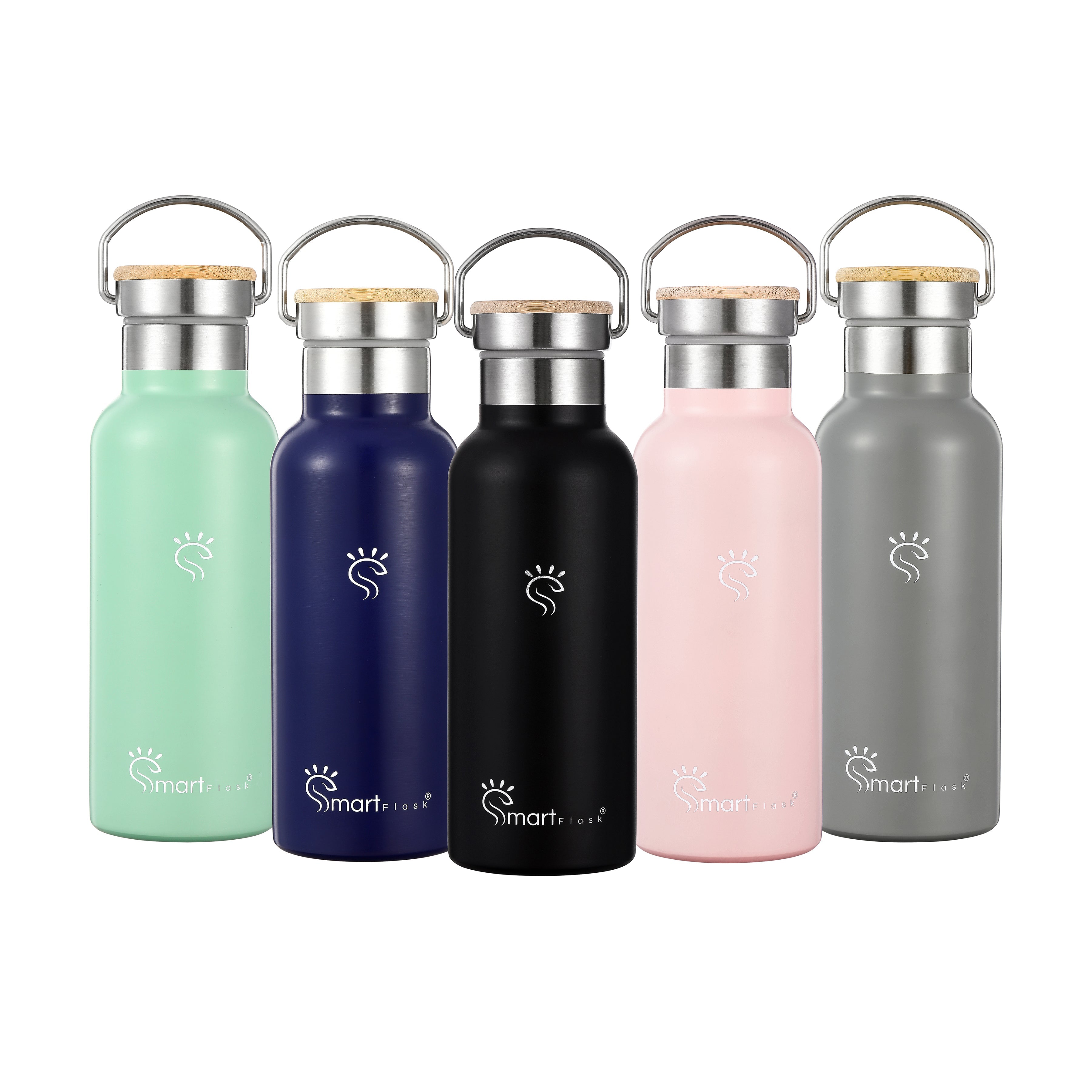 Black Hydration Flask | Reusable Water Bottle | Smart Water Bottles ...