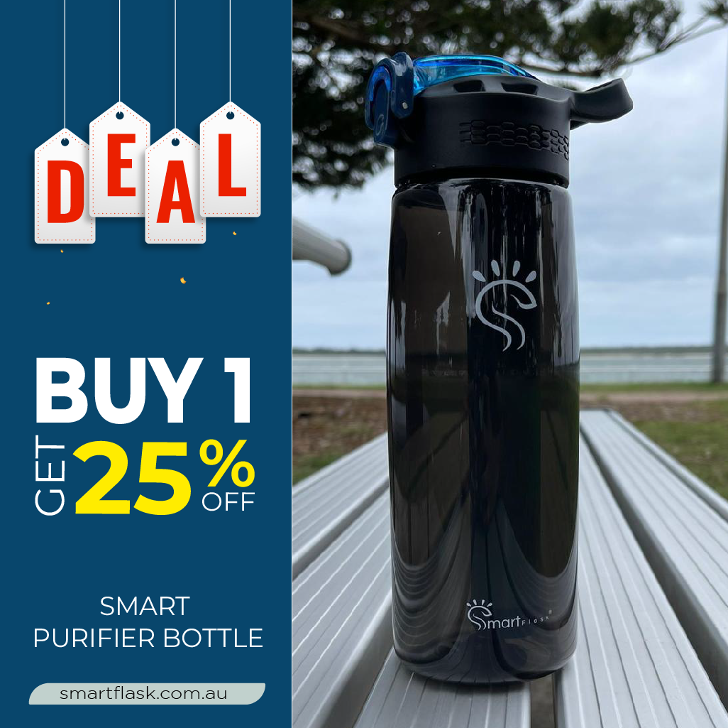 SmartFlask: Self-Cleaning water Bottle with UV-C for Healthy Lifestyle ...