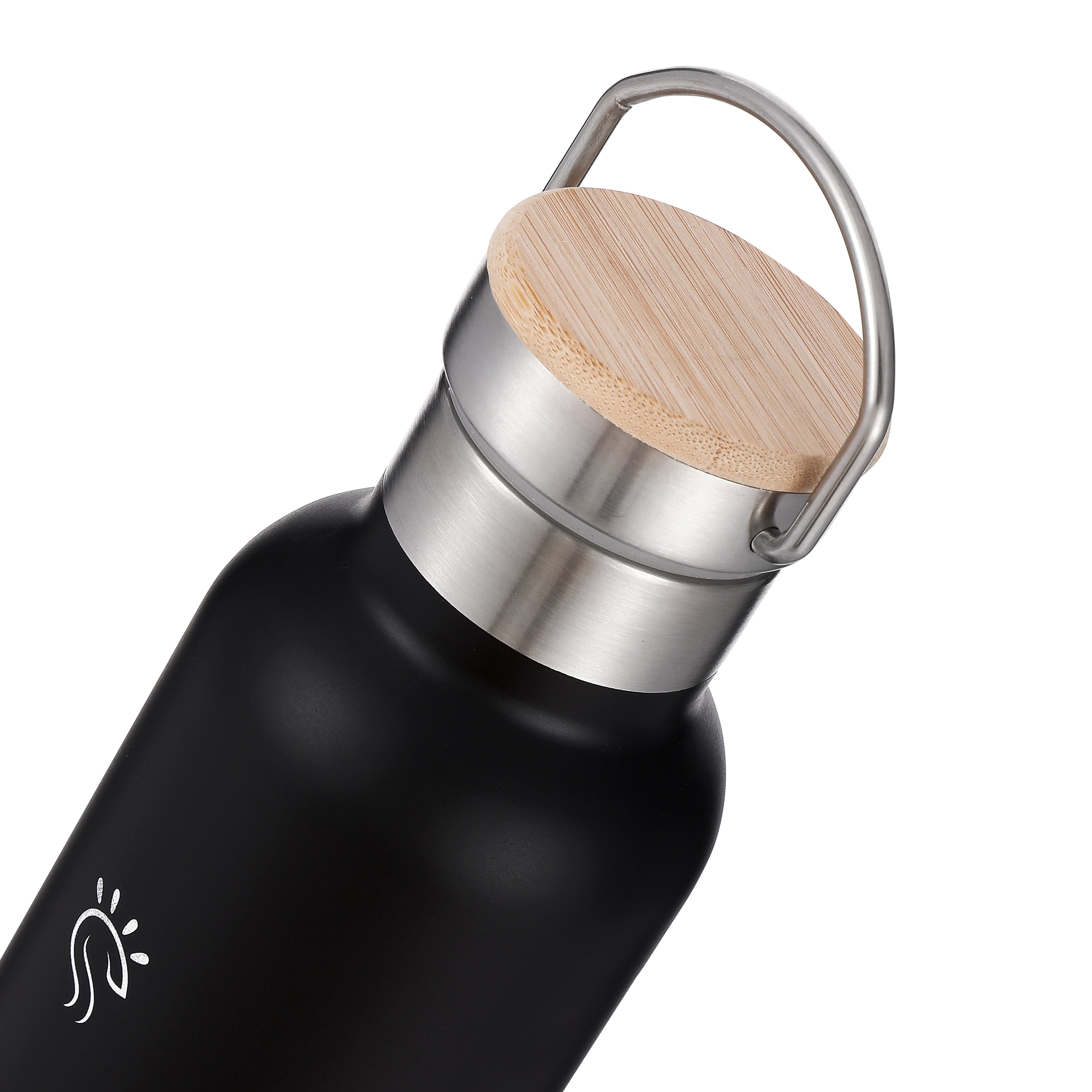 Black Hydration Flask | Reusable Water Bottle | Smart Water Bottles ...