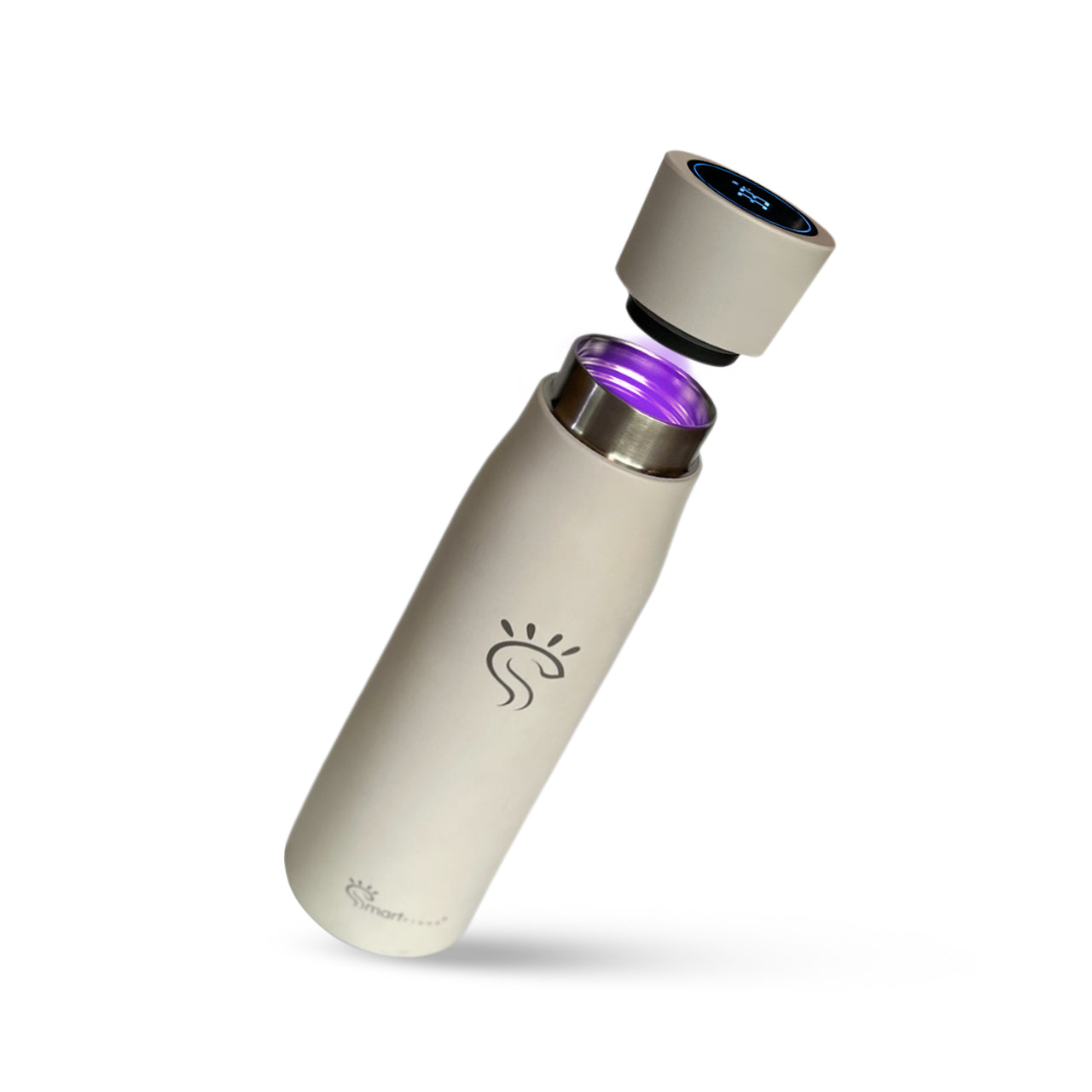 UV-C Self Cleaning Water Bottle | Temperature Display Bottle (500ml ...