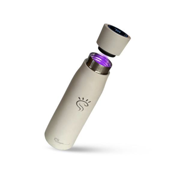 Black Hydration Flask | Smart Insulated Water Bottle | Stainless Steel